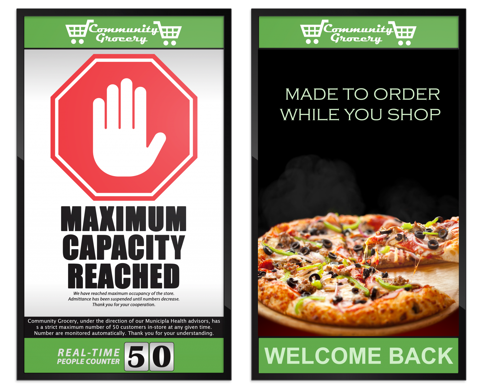 Access Control Displays – Capital Networks