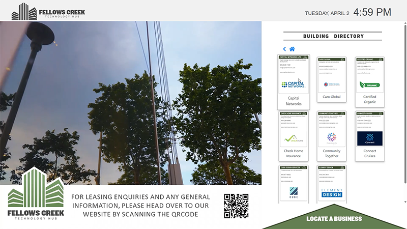 Interactive Building Directories – Capital Networks