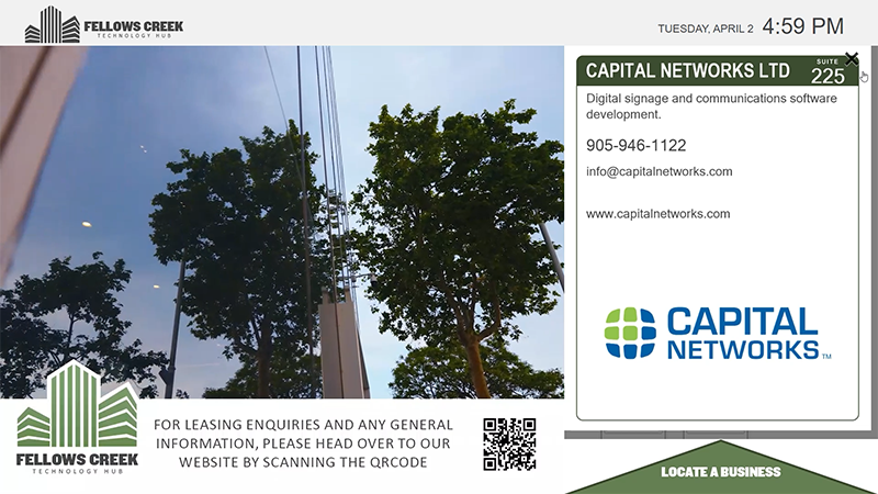 Interactive Building Directories – Capital Networks