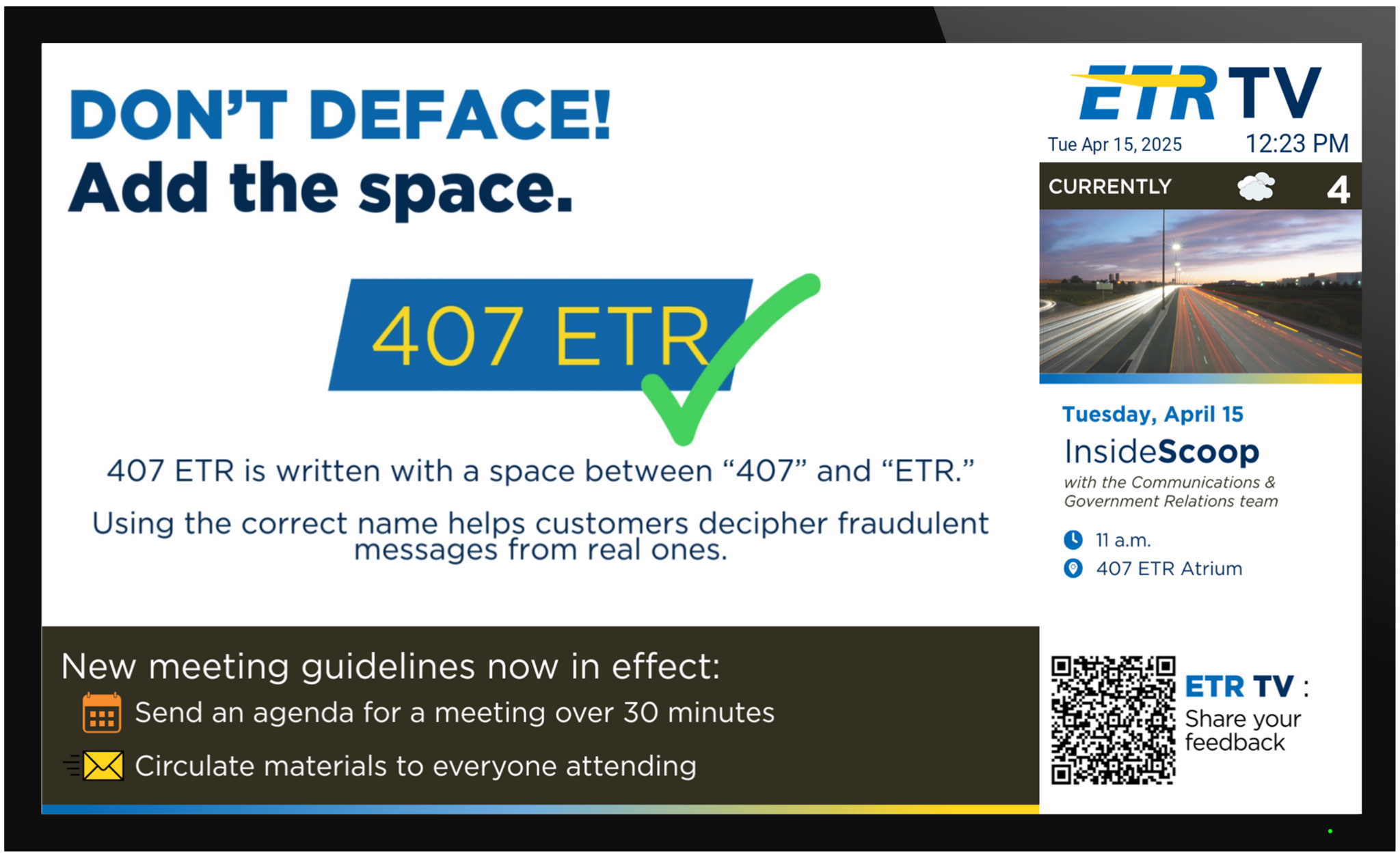 407 ETR Expands Internal Communications with Audience™ – Capital Networks