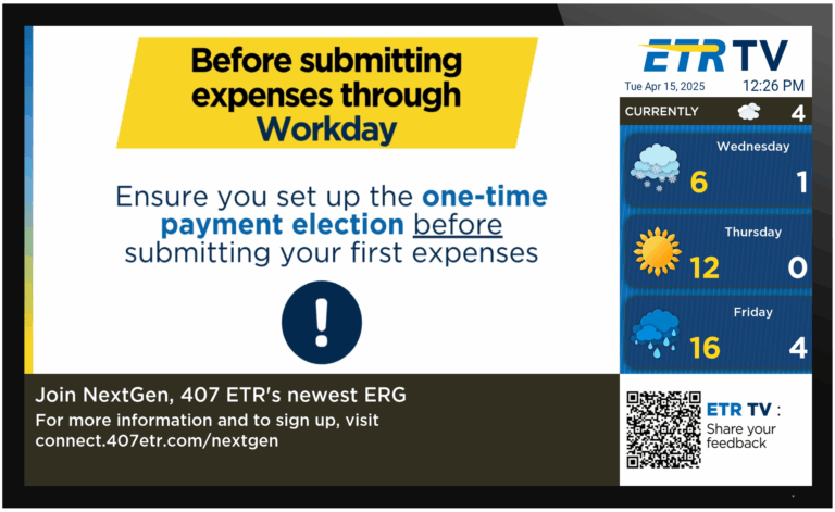 407 ETR Enhances Internal Communications with Audience™